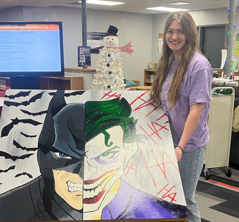 Artwork Added to the Media Center! – Lewis Cass High School